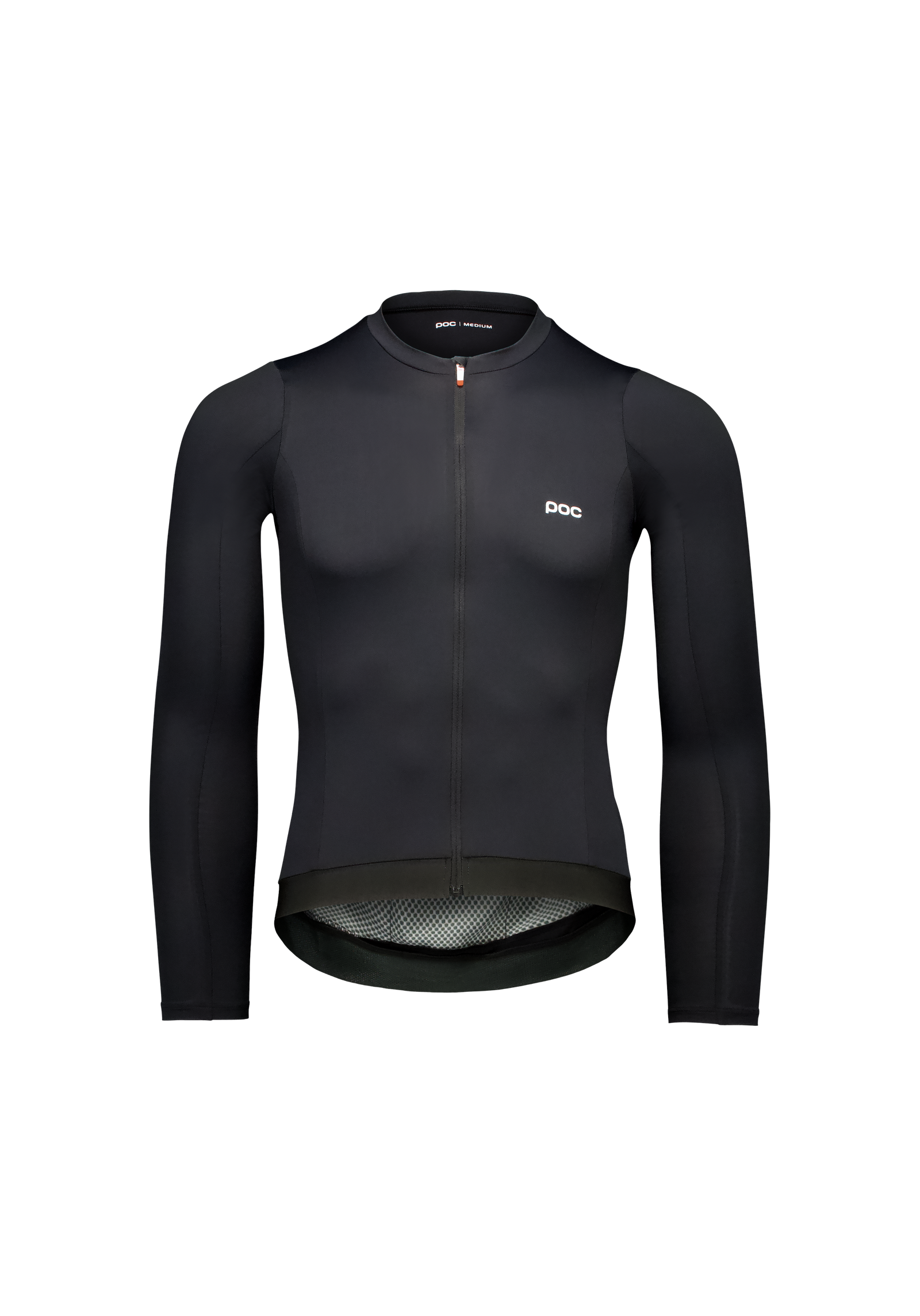Men's Cadence Long Sleeve Cycling Jersey in Uranium Black | POC (Global EN)