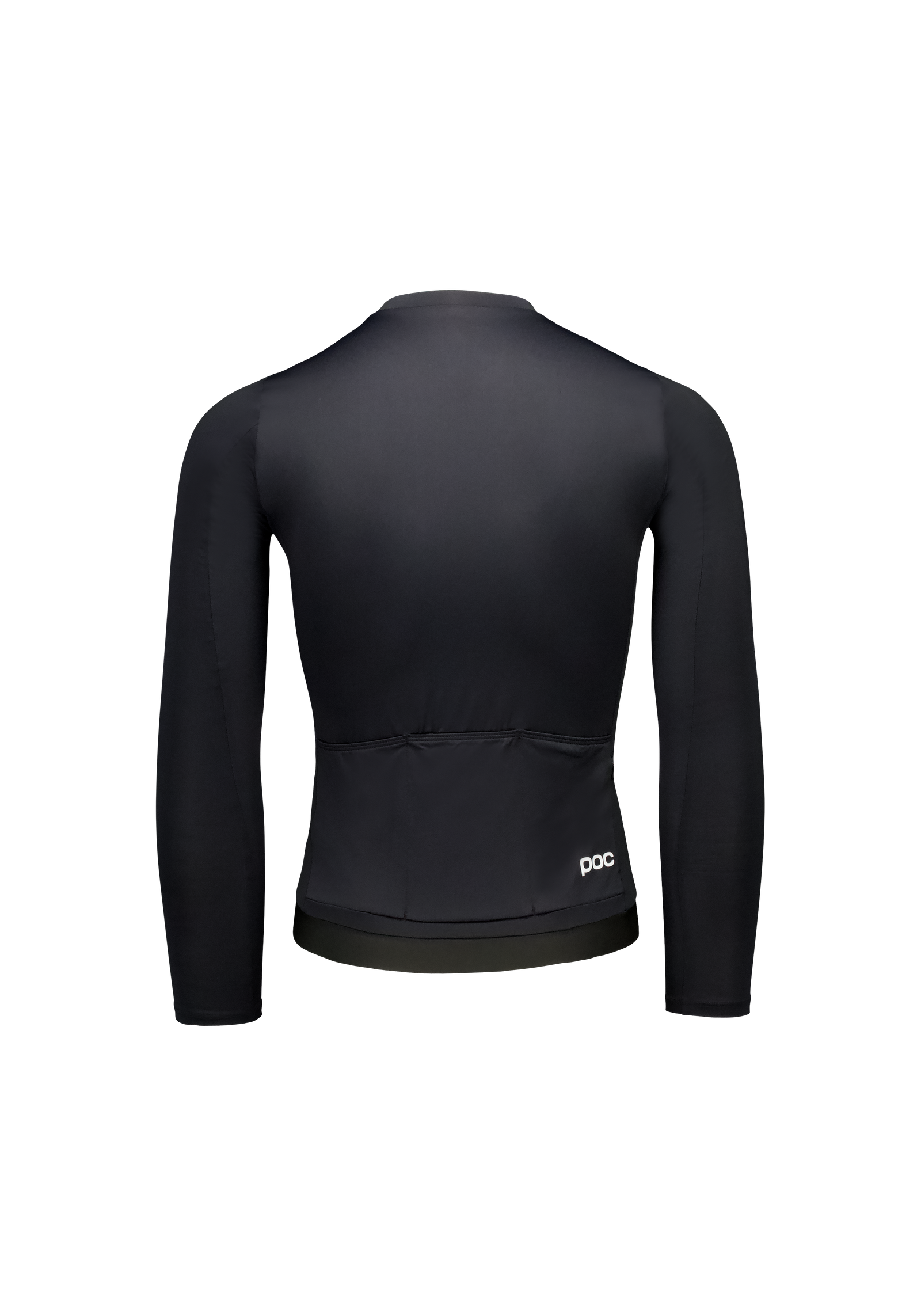 Men's Cadence Long Sleeve Cycling Jersey in Uranium Black | POC (Global EN)