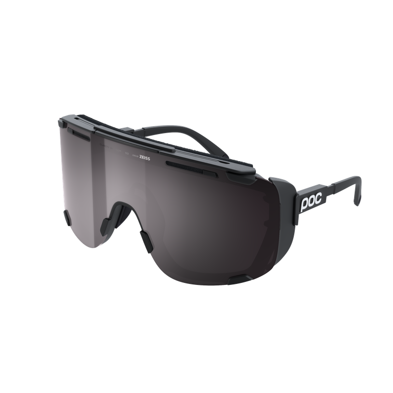 Devour Glacial Sunglasses in Uranium Black | Ski Eyewear | POC (CA)