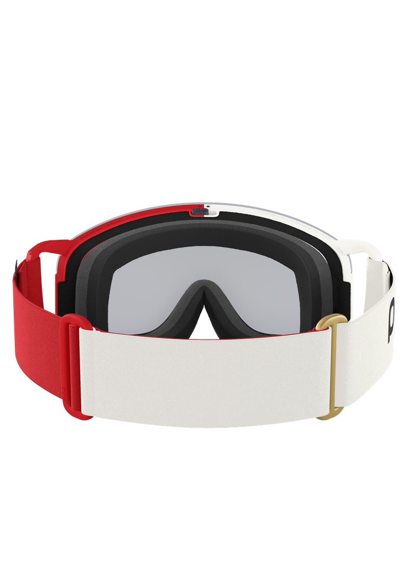 Nexal Mid Ski Goggles in Rouge/Blanc | Ski Eyewear | POC (NZ)