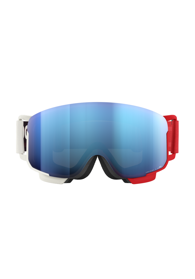 Nexal Mid Ski Goggles in Rouge/Blanc | Ski Eyewear | POC (NZ)